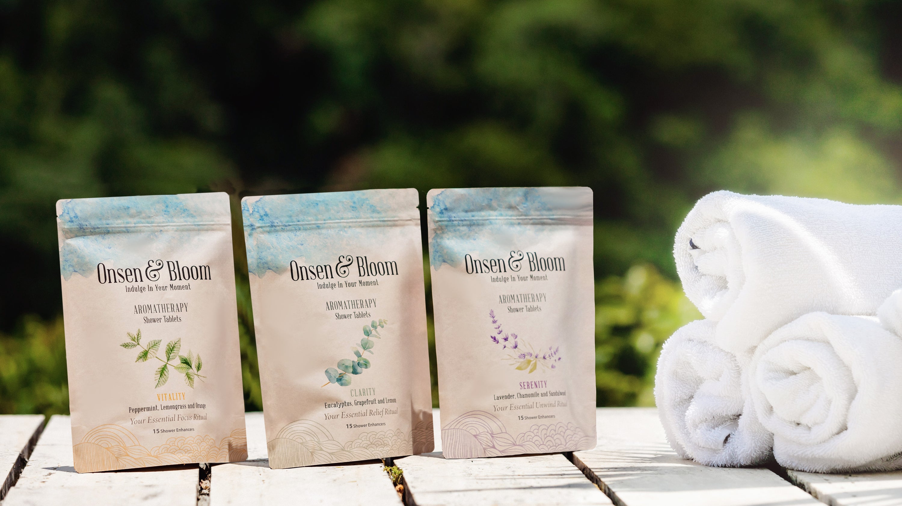 SERENITY Shower Rituals Set – OnsenBloom